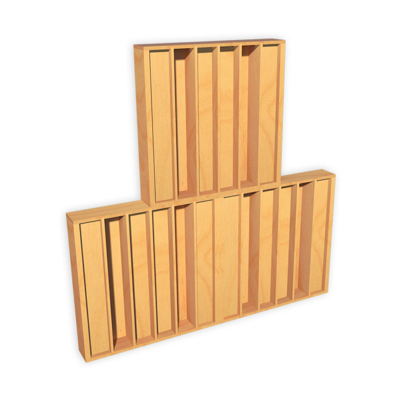 P-7 M | Modular Acoustic Diffuser - Acoustic Treatment